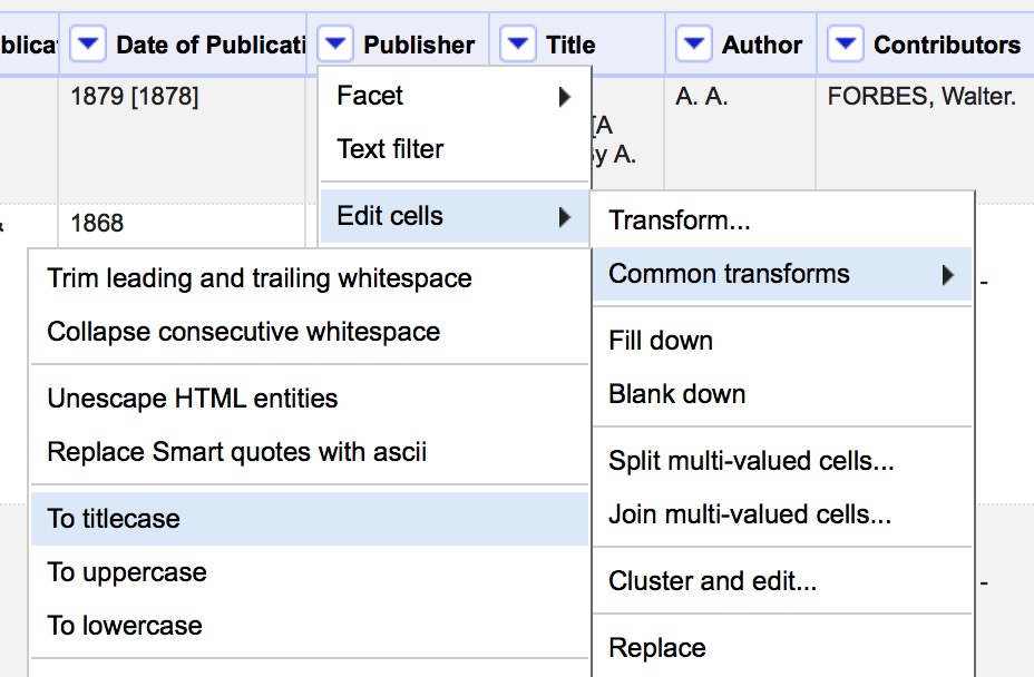 Cleaning Messy Data and Timeline Visualization – Hacking the Humanities ...